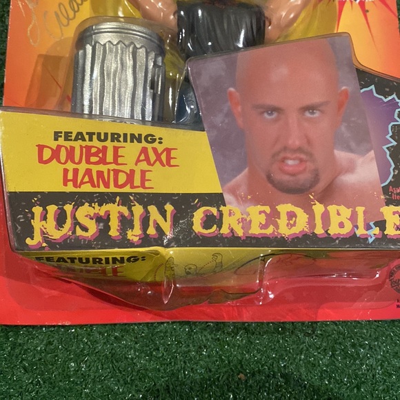 Autographed Justin Credible ecw Figure - munimoro.gob.pe